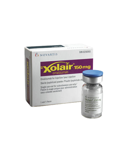XOLAIR Omalizumab 150mg / 1.2mL Lyophilized Powder for SC Injection 2mL ...